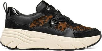Geox Sneakers D Diamanta D36UFE 0NX22 CM69B Schwarz