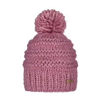 Barts Strickm&uuml;tze Jasmin grob-gestrickte Winterm&uuml;tze mit Bommel 1034 Pink 08
