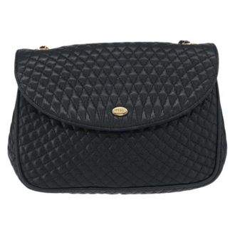 Bally Pre-owned Vintage Chain Shoulder Bag - - Pre-owned - Damen - Blau - ONE SIZE