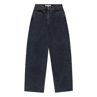 Remain Hochtaillierte Bio-Denim-Hose - - Jeans - Damen - Schwarzk - W26