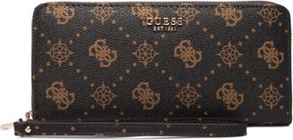 Guess Geldb&ouml;rse Guess Carrie Logo Slg SWGP98 98146 Braun