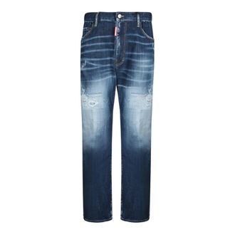 Dsquared2 Blaue Hose f&uuml;r M&auml;nner - - Jeans - Herren - Blau - L