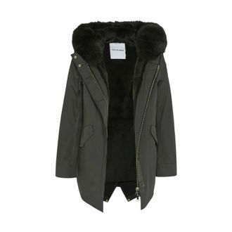 Yves Salomon Kurzer ikonischer Parka 72cm - - Coats - Damen - Gr&uuml;n - XS