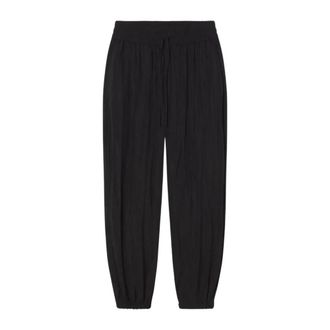 Co Jogger Pant in Nylon - - Trousers - Damen - Schwarzk - L
