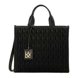 Kazar Gro&szlig;e Tote-Tasche mit zwei Griffen und Riemen - - Bags - Damen - Schwarzk - ONE SIZE