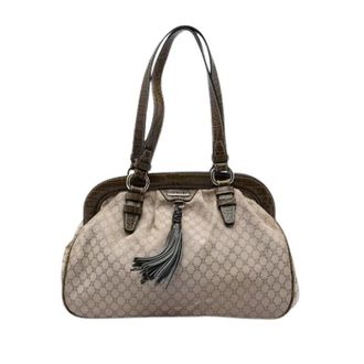 Celine Pre-owned Canvas Satchel - Femme - Pre-owned - Beige - Taille: ONE Size