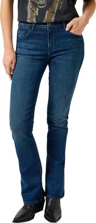 Wrangler Damen Bootcut Jeans, Slate Tint, 28W / 34L EU