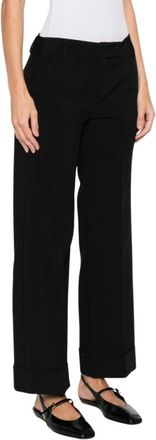 Marella Femme, Pantalons, Noir, Taille: 36 FR Pantalon Favore