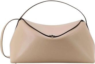 Toteme Femme, Sacs, Beige, Taille: ONE Size Sac &agrave; main &agrave; poign&eacute;e T-Lock