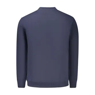 Tommy Hilfiger Logo-Print Cotton Sweatshirt - Blue