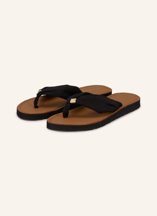 Tommy Hilfiger Zehentrenner schwarz