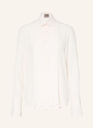&Eacute;manou &Eacute;manou Hemdbluse Mit Seide weiss
