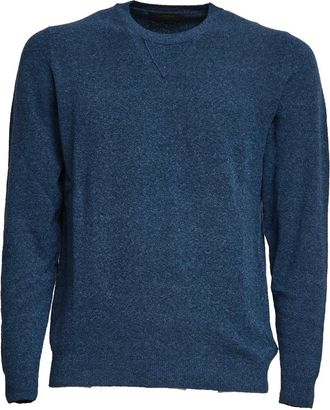 Zanone Homme, Pulls, Bleu, Taille: XL Maglia girocollo