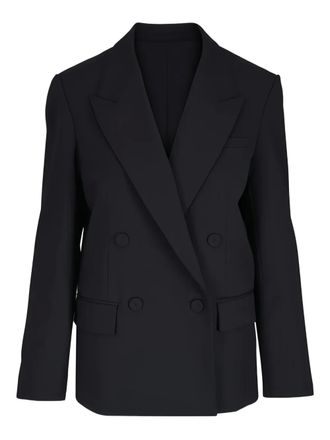 TWP Doppelreihiger Harper Blazer - Schwarz