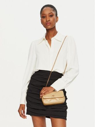 Tory Burch Tory Burch Handtasche Kira Diamond Quilt Pave Mini Flap Bag 161913 Beige