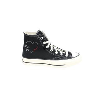 Converse Klassischer Leder High Top Sneaker - - Shoes - Damen - Schwarzk - 40 EU