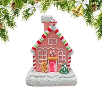 Generic Weihnachts-R&auml;ucherkegel-Brenner - H&uuml;ttenst&auml;nder aus Harz, festlicher -Diffusor, Winterelement, Zimmertisch