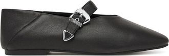 Tommy Jeans Ballerinas Tjw Ballerina Nappa Leather EN0EN03043 Schwarz