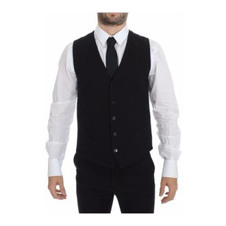 Dolce & Gabbana Herren, Anzüge, Schwarzk, XSGröße
