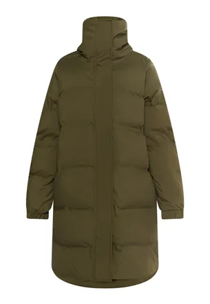Dreimaster Dreimaster Wintermantel mit Wattierung Damen milit&auml;risch oliv