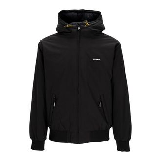 Iuter Schwarze Shield Jacke Gesteppt Hoher Kragen - - Jackets - Herren - Schwarzk - XL