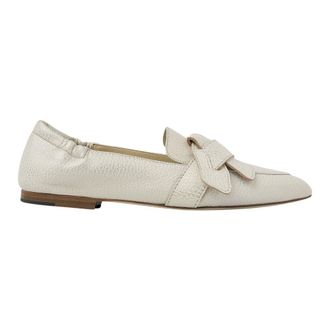 VIA VAI Femme, Chaussures, Beige, Taille: 38 1/2 EU Lola Rayne Mocassins