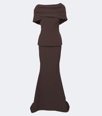 SAFiYAA Robe Loura aus Cr&ecirc;pe