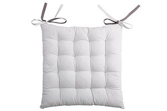 Lovely Casa Galette 16 Points, Charme, Gris, 40x40 cm