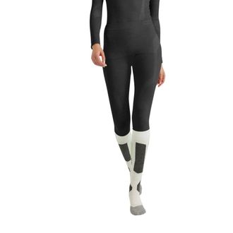 Falke Wollstrumpfhosen f&uuml;r Damen - - Sport - Damen - Schwarzk - M