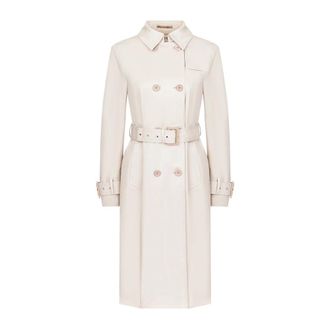 Herno Trenchcoat - - Coats - Damen - Wei&szlig; - XL
