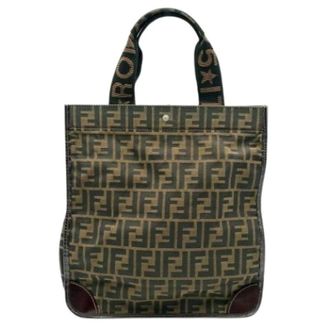 Fendi Pre-owned Zucchino Tote Bag - - Pre-owned - Damen - Braun - ONE SIZE