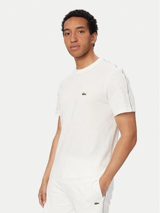 Lacoste T-Shirt TH0888 Wei&szlig; Regular Fit