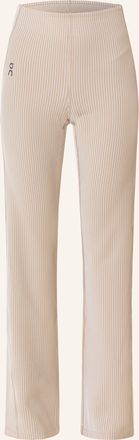 On Leggings All-Day Ribbed Pants beige