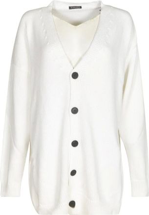 Ann Demeulemeester Femme, Pulls, Blanc, Taille: 38 FR Ann Demeulemeester Sweaters White