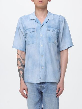 Moose Knuckles Chemise Homme couleur Bleu Azur