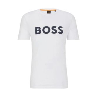 HUGO BOSS T-shirt avec logo - Homme - Tops - Blanc - Taille: 2XL