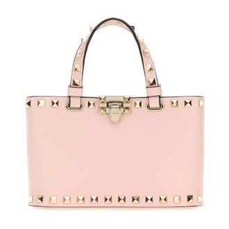 Valentino Garavani Mini Rockstud Clutch - - Bags - Damen - Rosa - ONE SIZE
