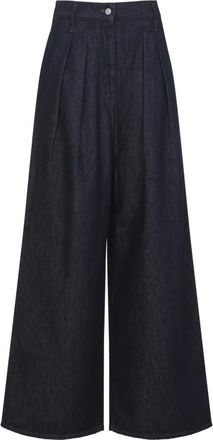 Dries Van Noten Femme, Jeans, Bleu, Taille: 42 FR Wide Jeans