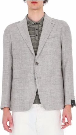 Tagliatore Homme, Vestes, Gris, Taille: XL Veste Montecarlo