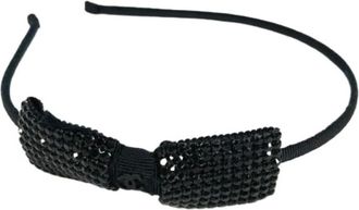Chanel Pre-owned Alice Band - Femme - Pre-owned - Noir - Taille: ONE Size