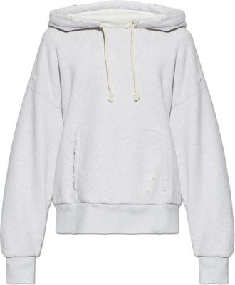 Golden Goose Homme, Sweatshirts et sweats &agrave; capuche, Gris, Taille: S SweaT-shirt &agrave; capuche Star