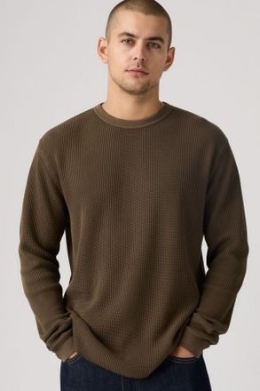 Levi's Long Sleeve Relaxed Thermal Tee - Herren - Braun / Braun