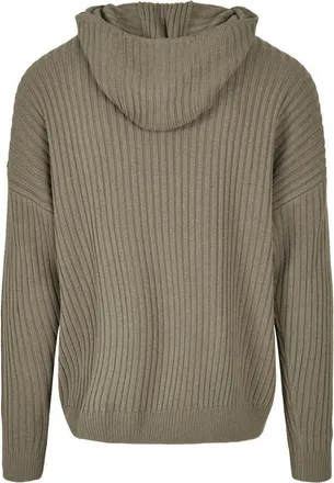 Urban Classics Rundhalspullover Urban Classics Herren Knitted Hoody (1-tlg)