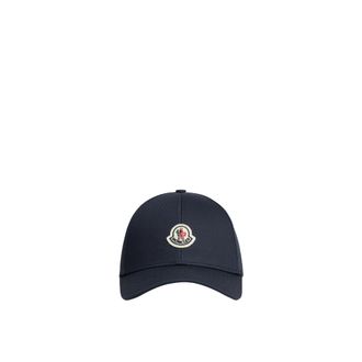 Moncler Cotton Gabardine Baseball Cap