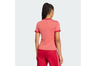 adidas Originals T-Shirt HEATHER 3-STREIFEN CALI T-SHIRT (1-tlg)