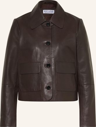 Ricano Ricano Lederjacke Paloma braun