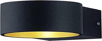Trio Leuchten LED Wandleuchte Lacapo 223410132, Metall schwarz matt, 1x 4.3 Watt, 15.0 x 10.5 x 6.0 cm