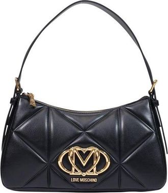 Love Moschino Schwarze Polyethylen-Handtasche