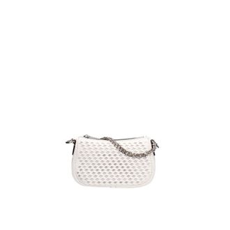 Michael Kors Gewebte Clutch - - Bags - Damen - Wei&szlig; - ONE SIZE