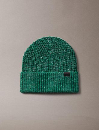 Calvin Klein Bonnet en tweed de laine mélangée chaude